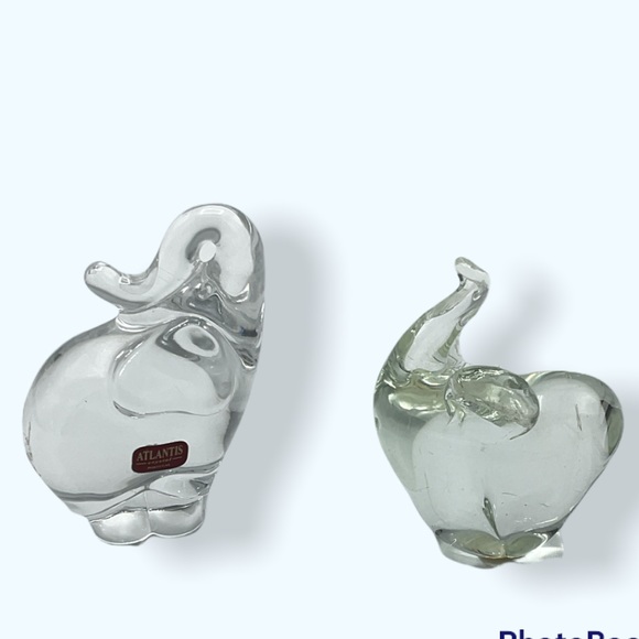 Atlantis | Accents | Atlantis Elephant Lead Crystal Figurines | Poshmark